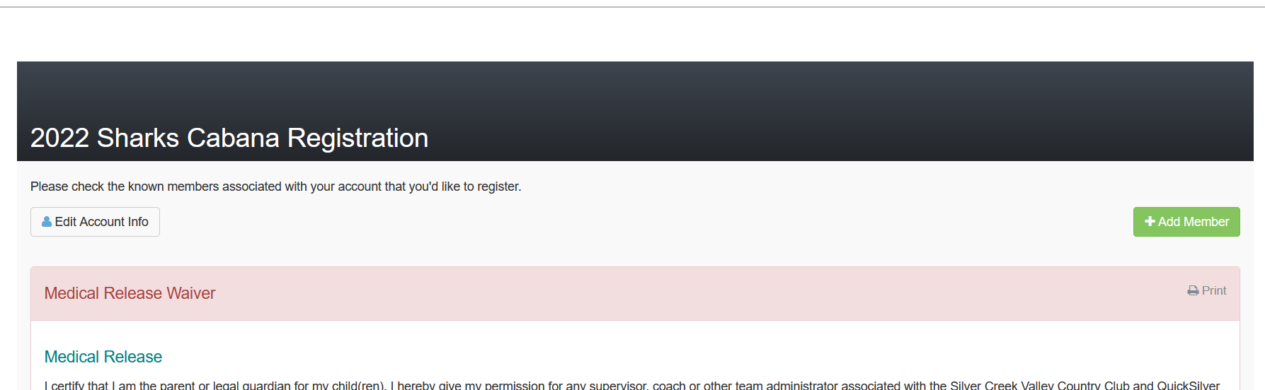 Silver Creek Valley Country Club - Pricing